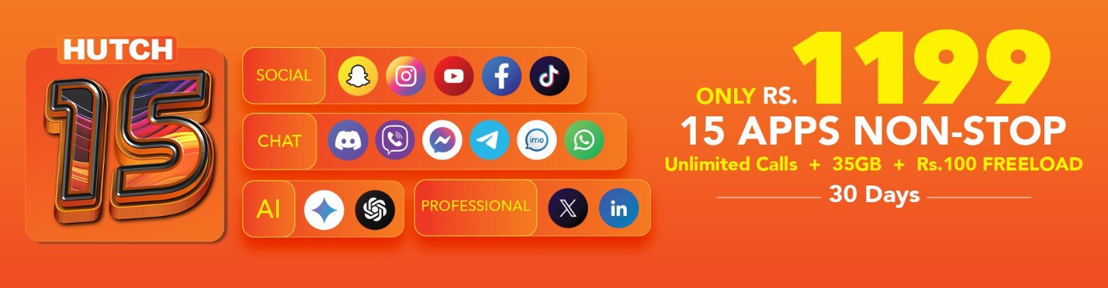 Hutch | Internet & Telecommunication Service Provider